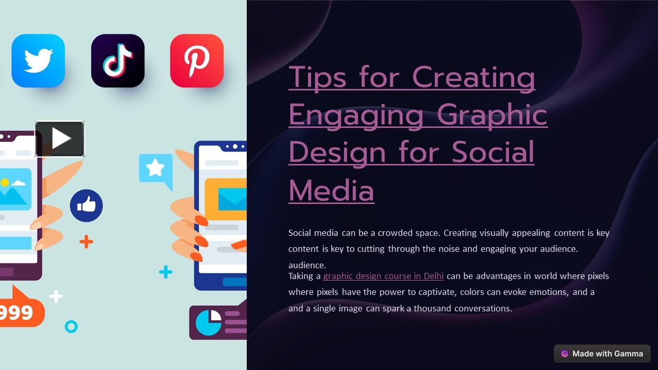 PPT – Tips for Creating Engaging Graphic Design for Social Media ...