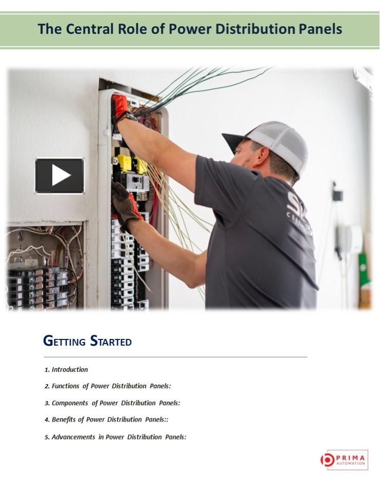 PPT – How do electrical distribution panels stand in the market ...