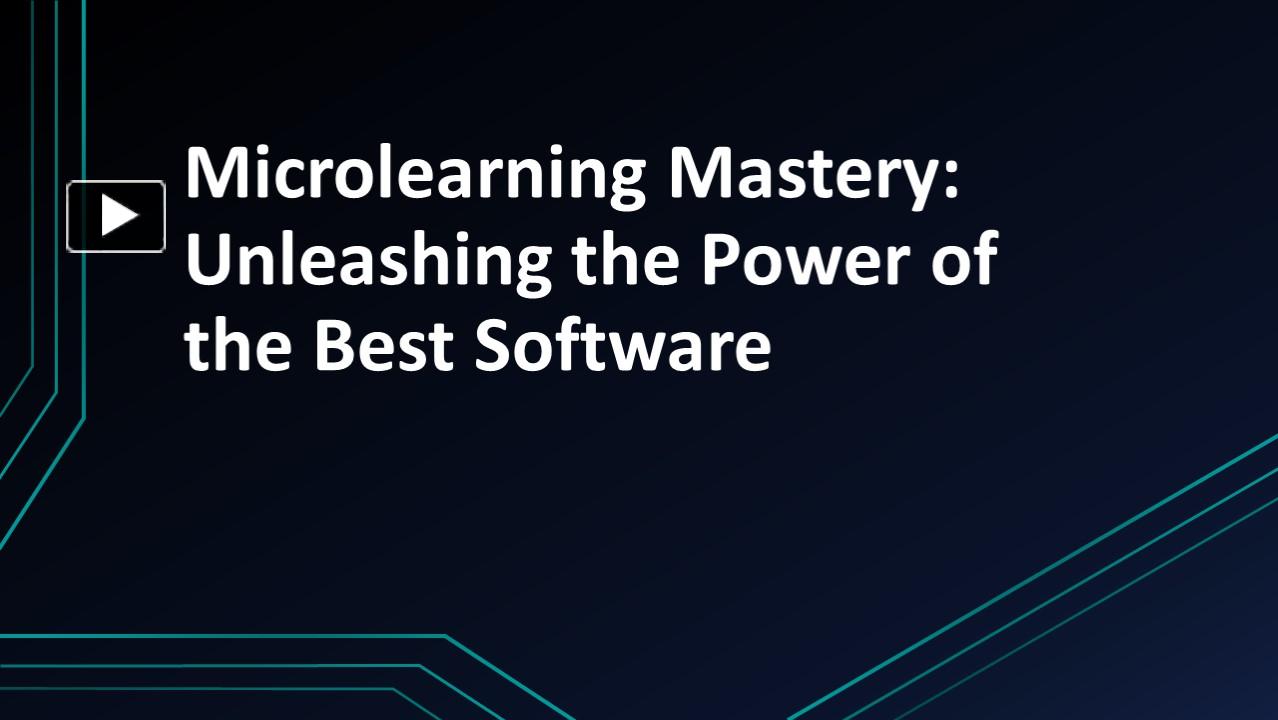 PPT – best microlearning software PowerPoint presentation | free to ...