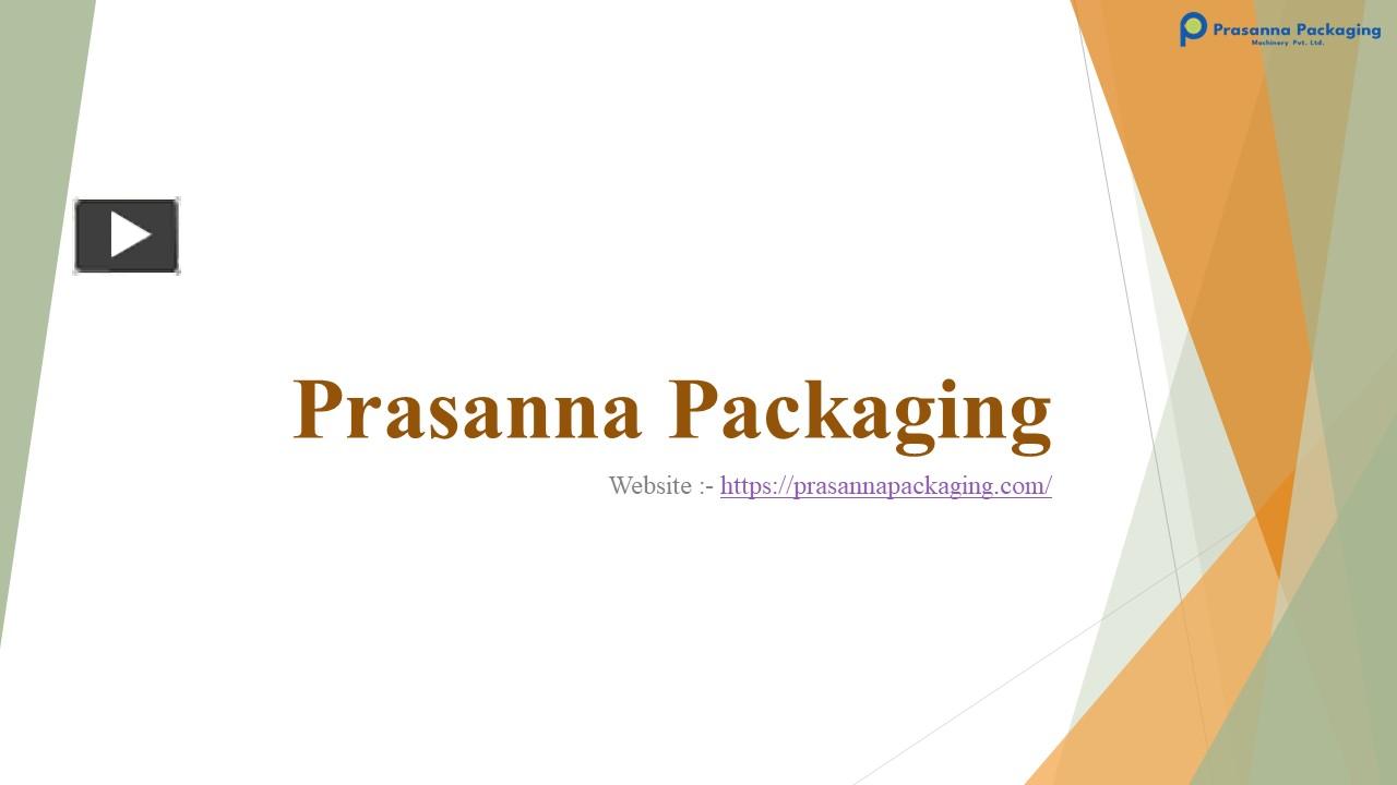 PPT – Prasanna Packaging - Flavoured Milk Filling Machines India ...