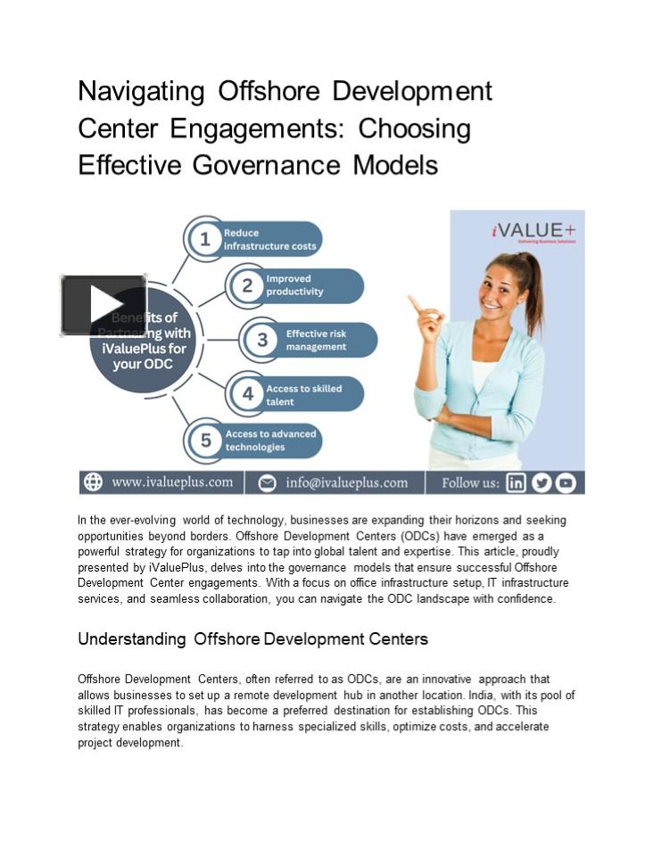 PPT – Balancing Acts: Tightrope Walking with Governance Models in ...