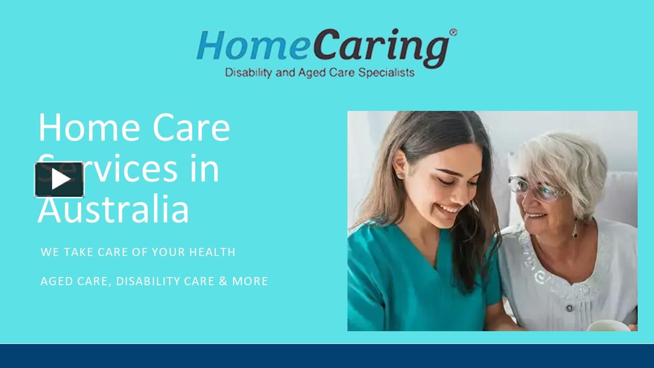 Home Care Services in Australia - Aged Care, Disability Care & More ...