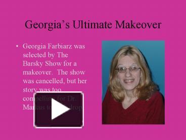 PPT – Georgia PowerPoint presentation | free to view - id: 976eb-M2NkZ