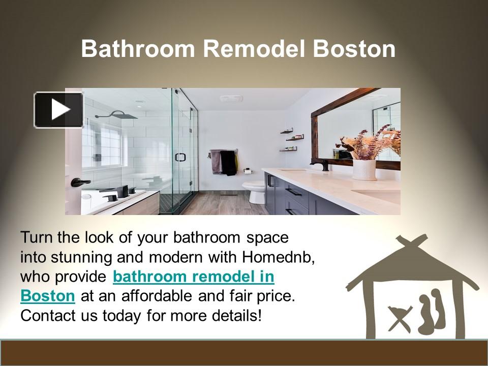 Bathroom Remodel Boston presentation | free to download
