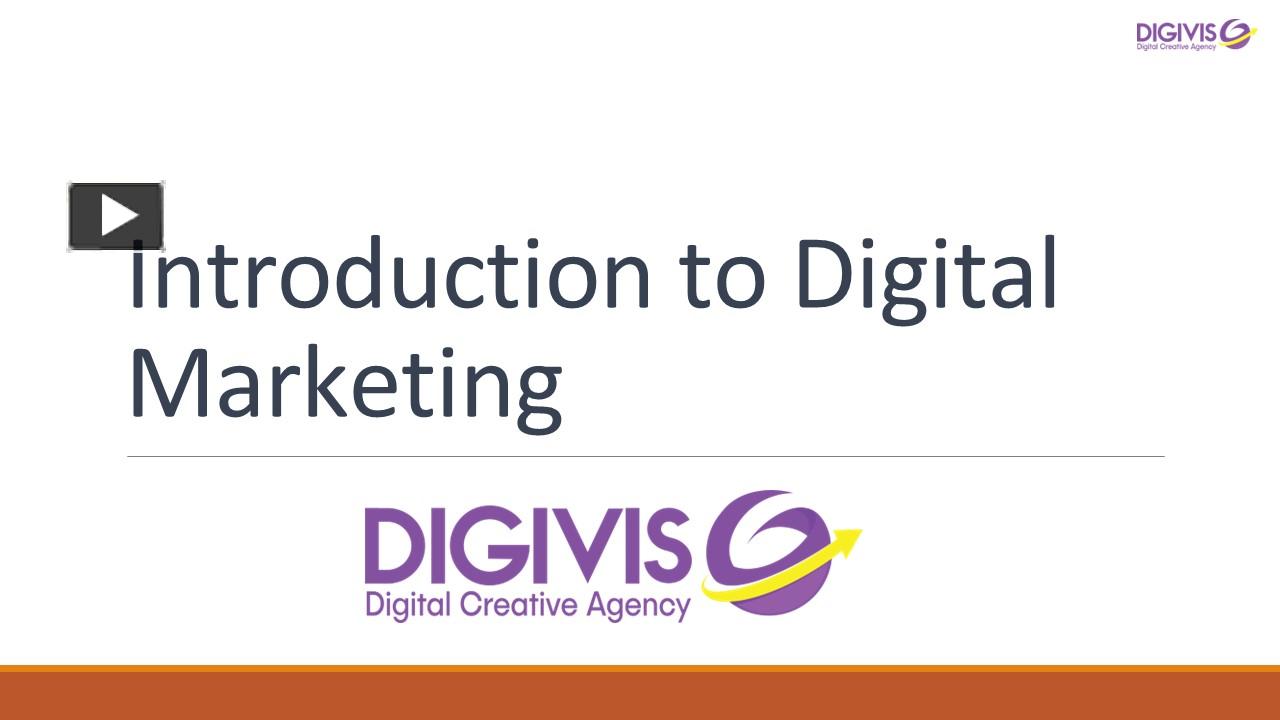 Introduction to digital marketing presentation | free to download