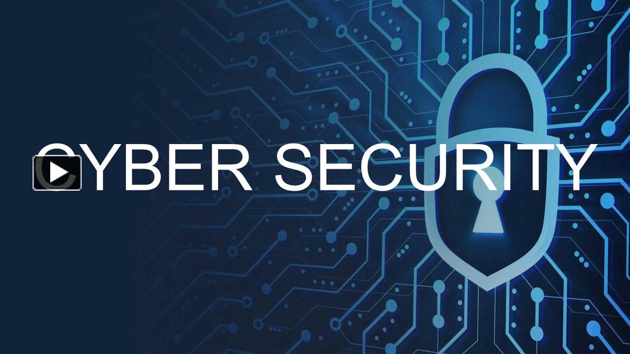 PPT – cyber security PowerPoint presentation | free to download - id ...