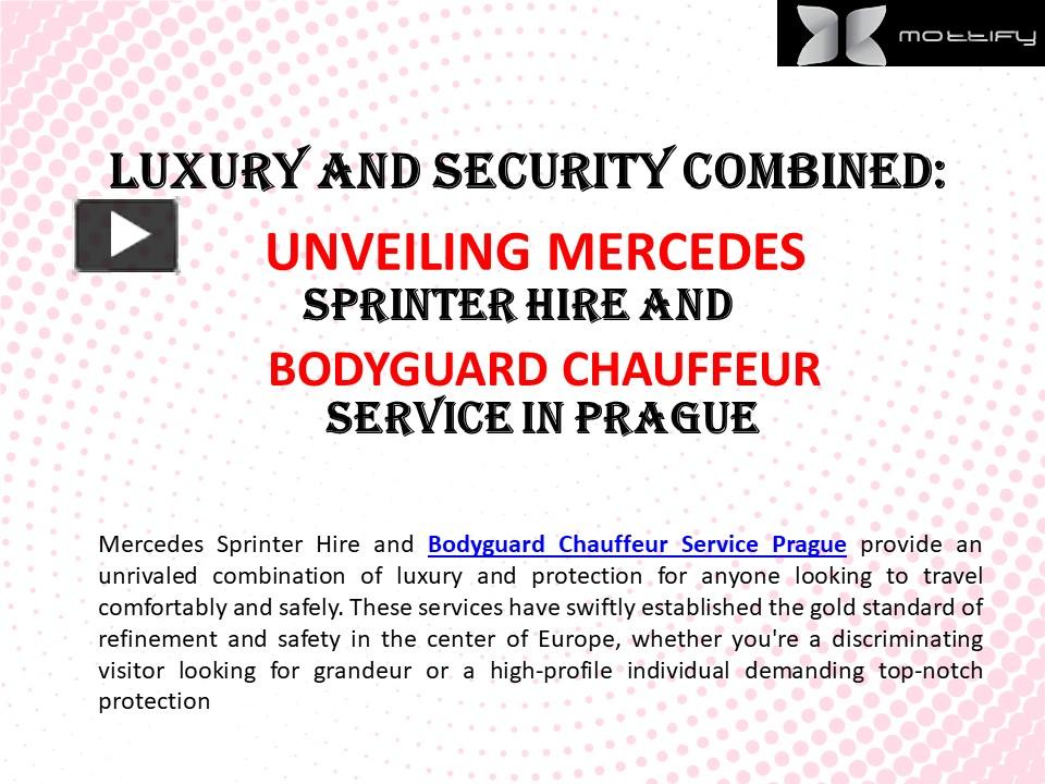 Luxury And Security Combined: Unveiling Mercedes Sprinter Hire And ...
