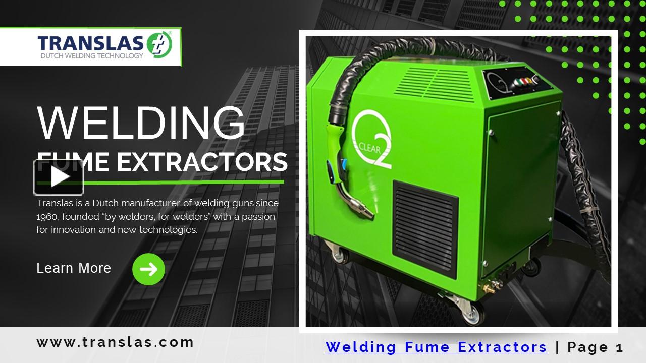 Leading Welding Fume Extractors Provider - Translas presentation | free ...