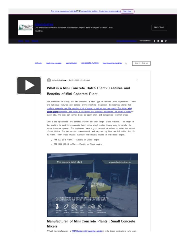 PPT – Features and Benefits of Mini Concrete Plant. PowerPoint ...