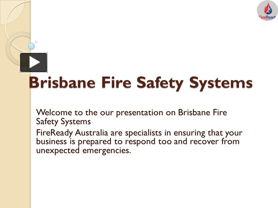 PPT – Brisbane Fire Safety Systems PowerPoint presentation | free to ...