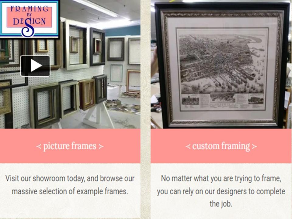 PPT – Framing By Design of Pensacola Inc. - Military Award Framing ...