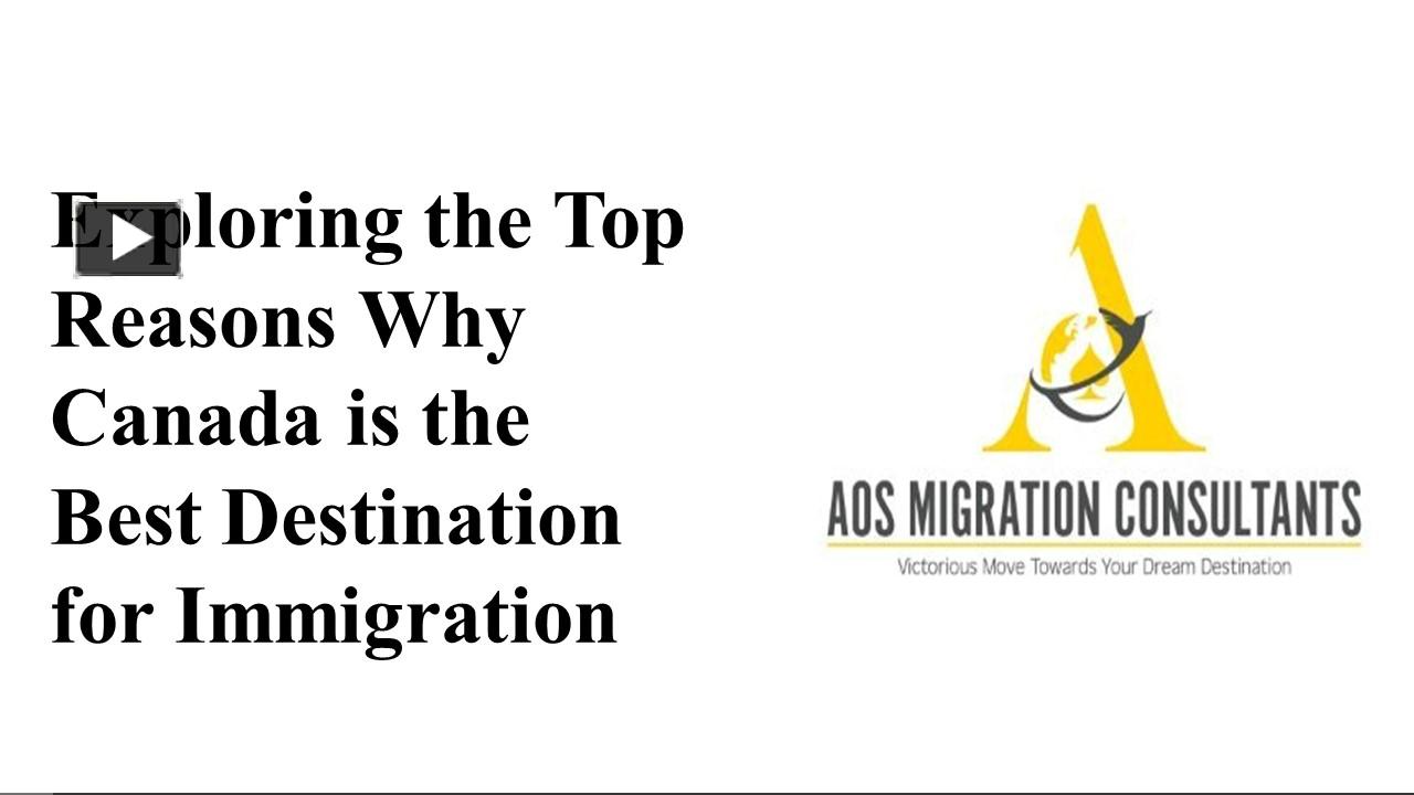 PPT – exploring the top reasons why canada is the best destination for ...