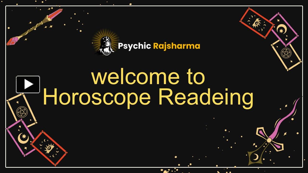horoscope reader (1) presentation | free to download