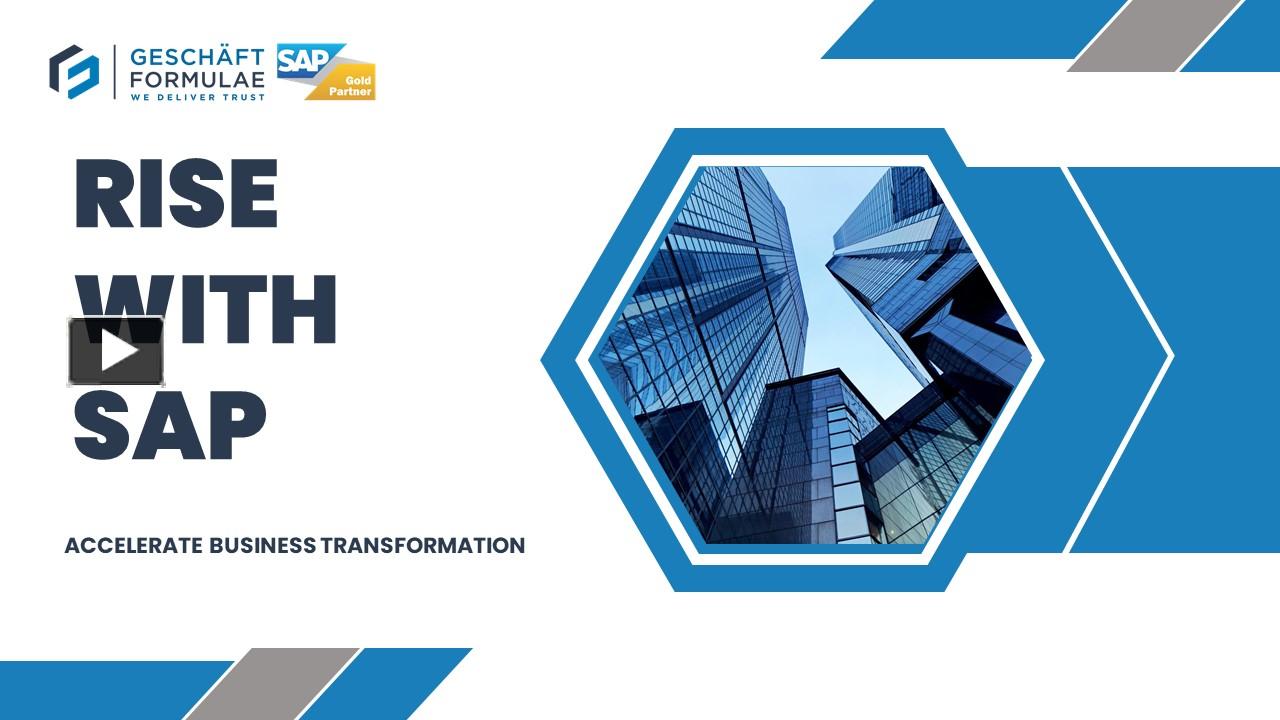 Rise with SAP presentation | free to download