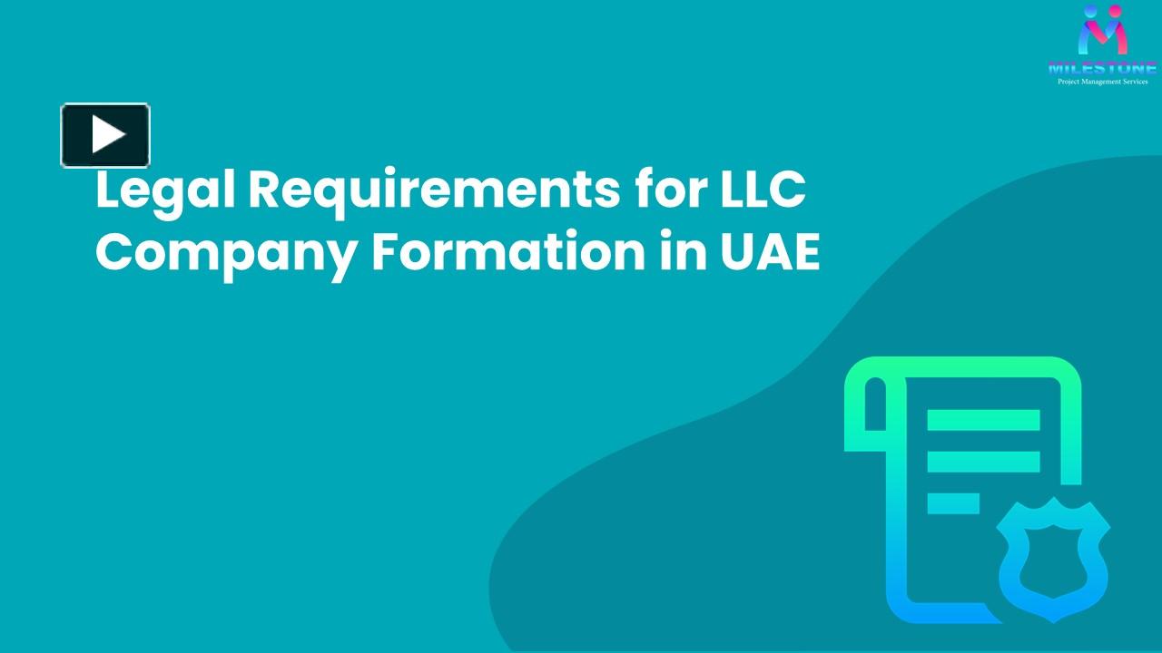 PPT – Legal Requirements for LLC Company Formation in UAE PowerPoint ...