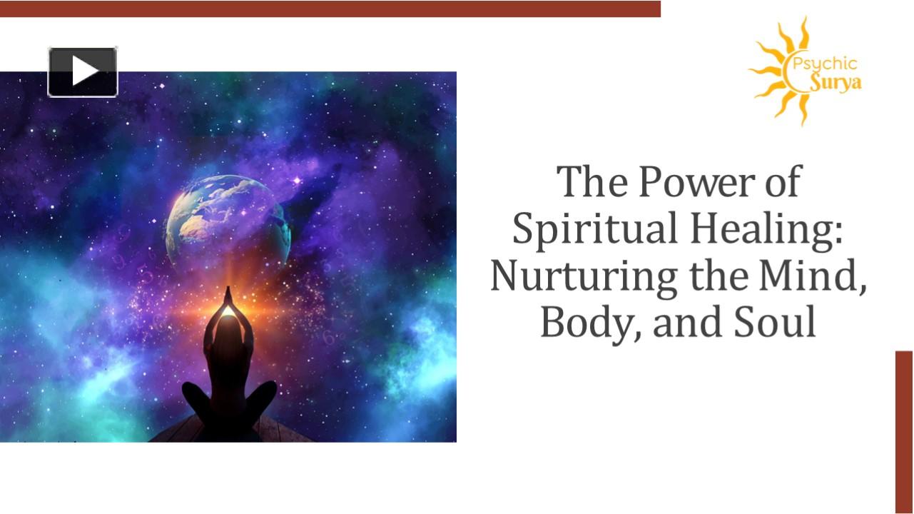 PPT – The power of spiritual healing PowerPoint presentation | free to ...