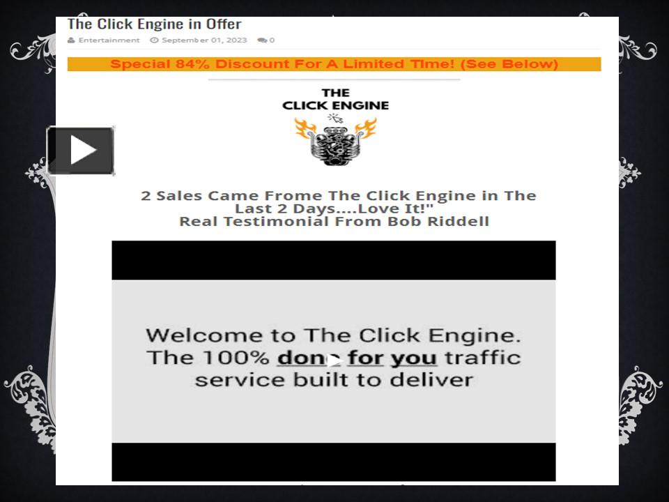 PPT – The Click Engine in Offer PowerPoint presentation | free to ...
