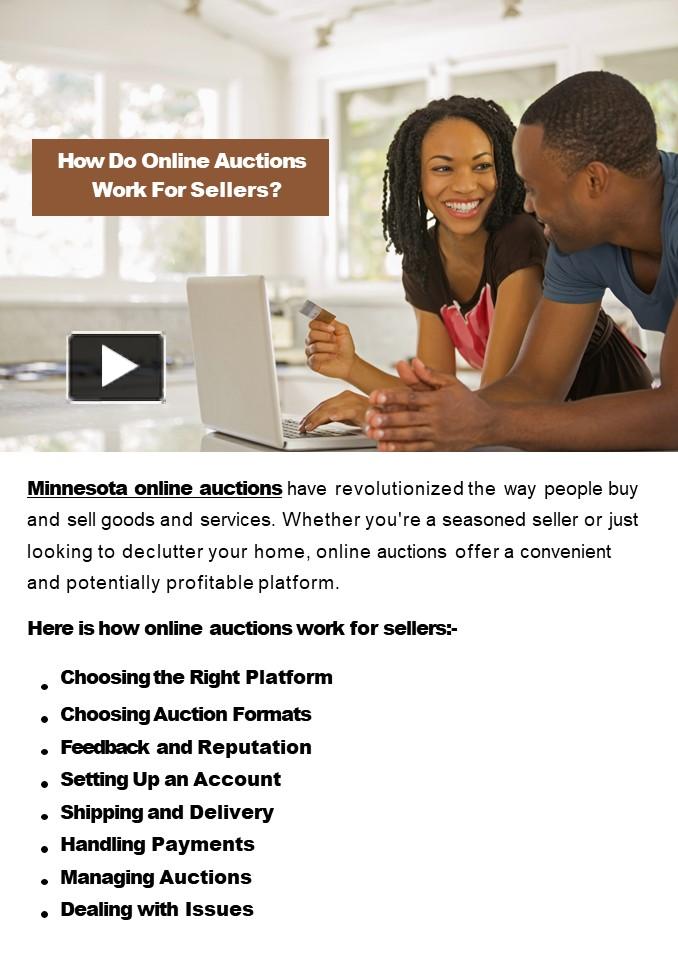 PPT – How Do Online Auctions Work For Sellers? PowerPoint presentation ...