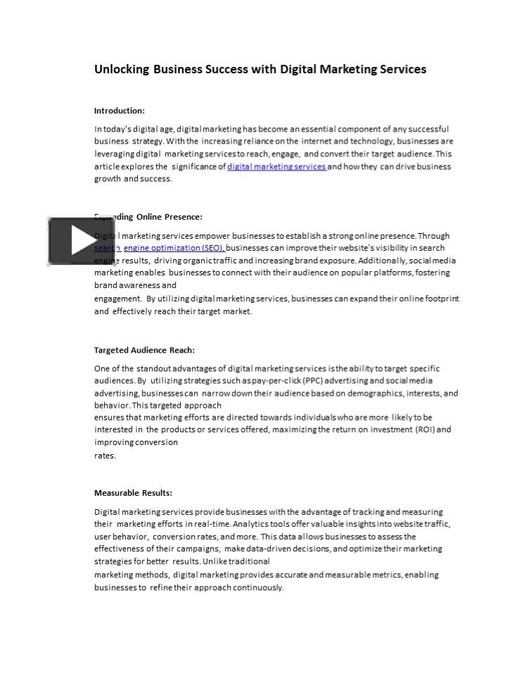 PPT – Digitect - Best Digital Markeitng Agency PowerPoint presentation ...