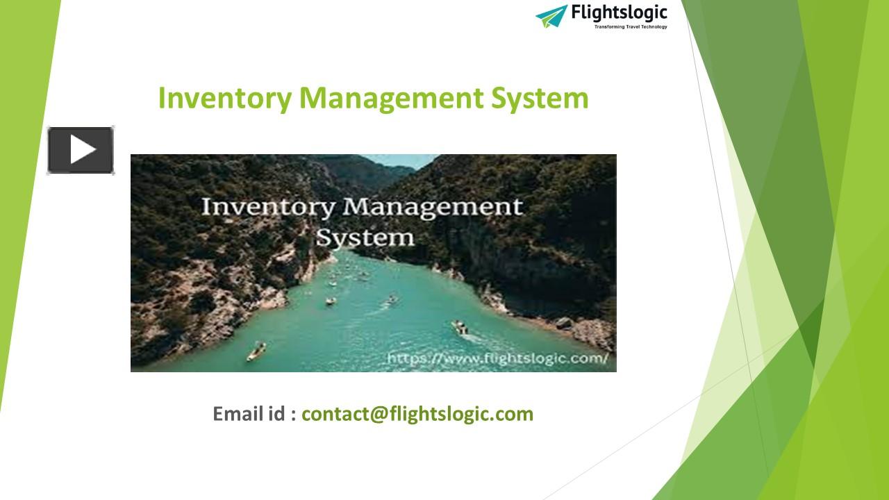 Inventory Management System presentation | free to download