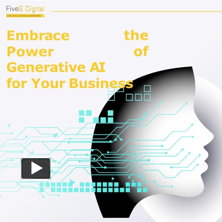 PPT – Generative Artificial Intelligence AI PowerPoint presentation ...