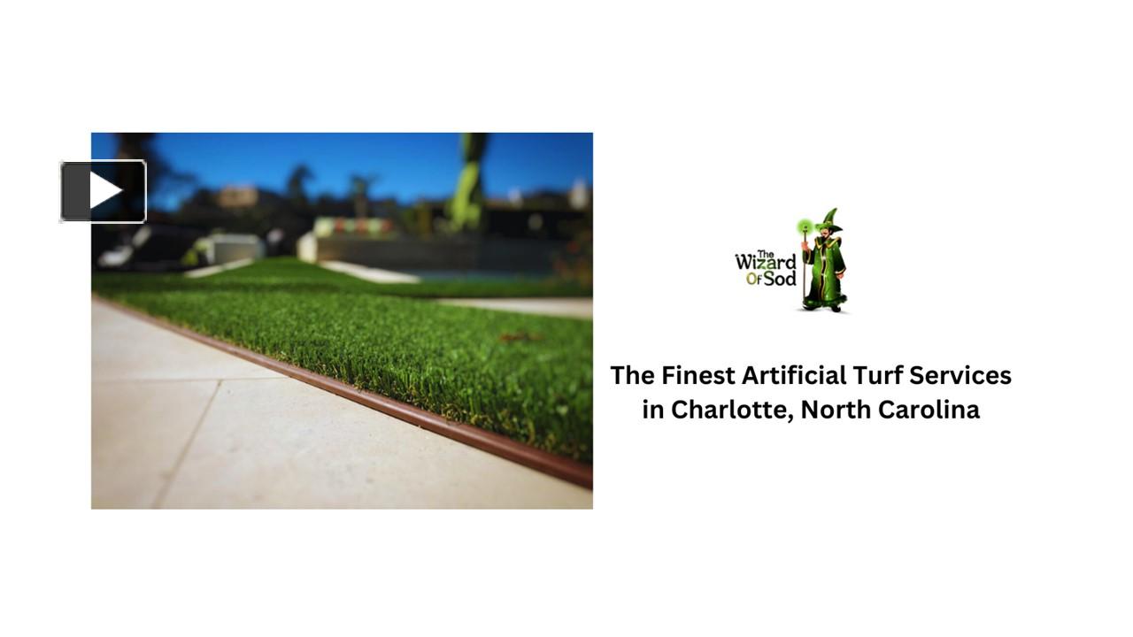PPT – The Finest Artificial Turf Services in Charlotte, North Carolina ...