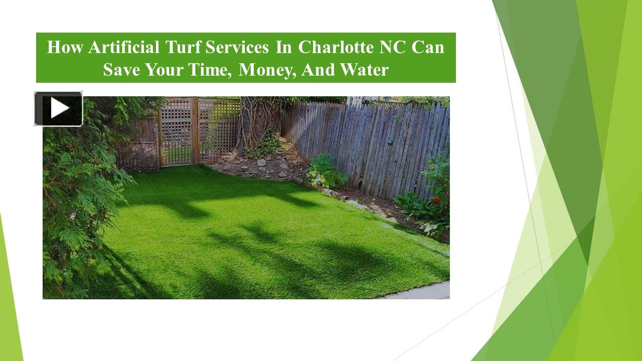 PPT – How Artificial Turf Services In Charlotte NC Can Save Your Time ...