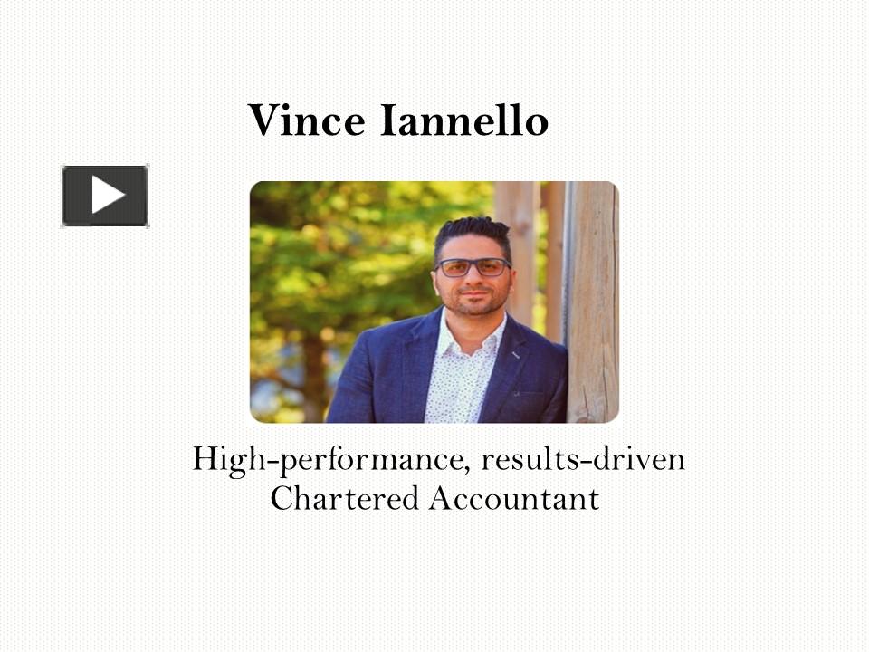 PPT – Vince Iannello Specializes in Tax and Accounting (1) PowerPoint ...