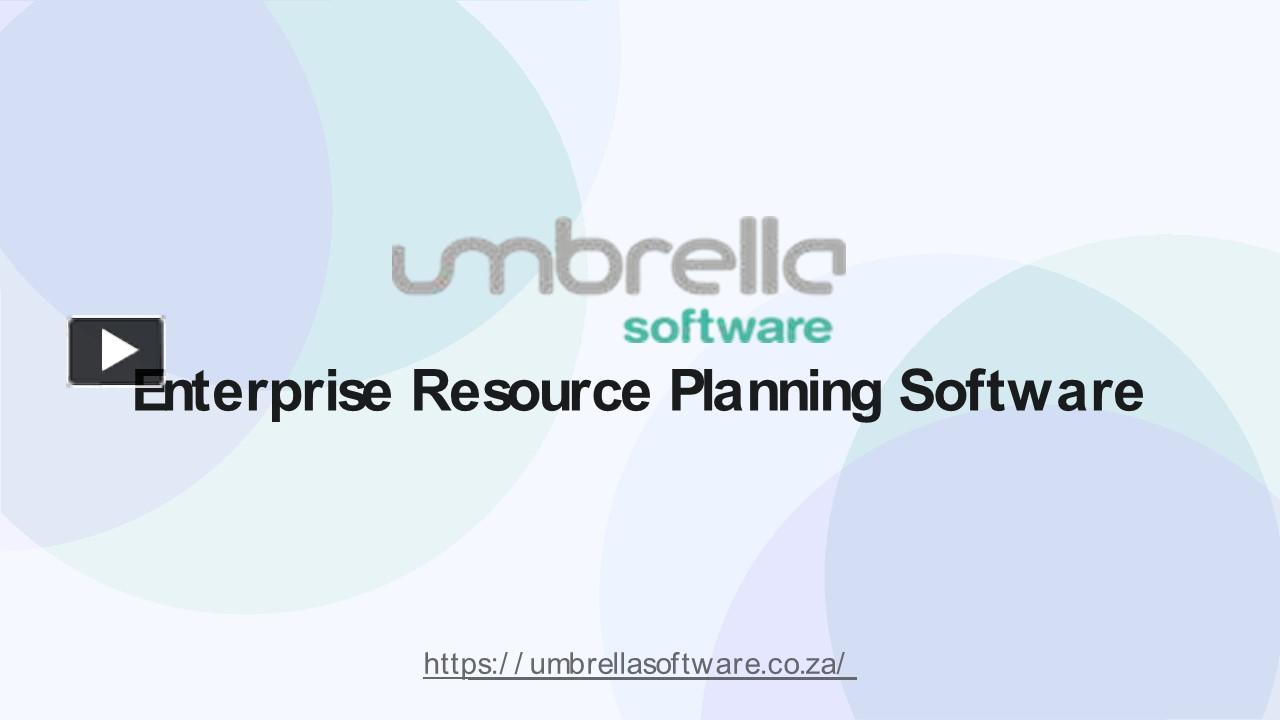 PPT – Umbrella Software - Presentation (September 2023) PowerPoint ...