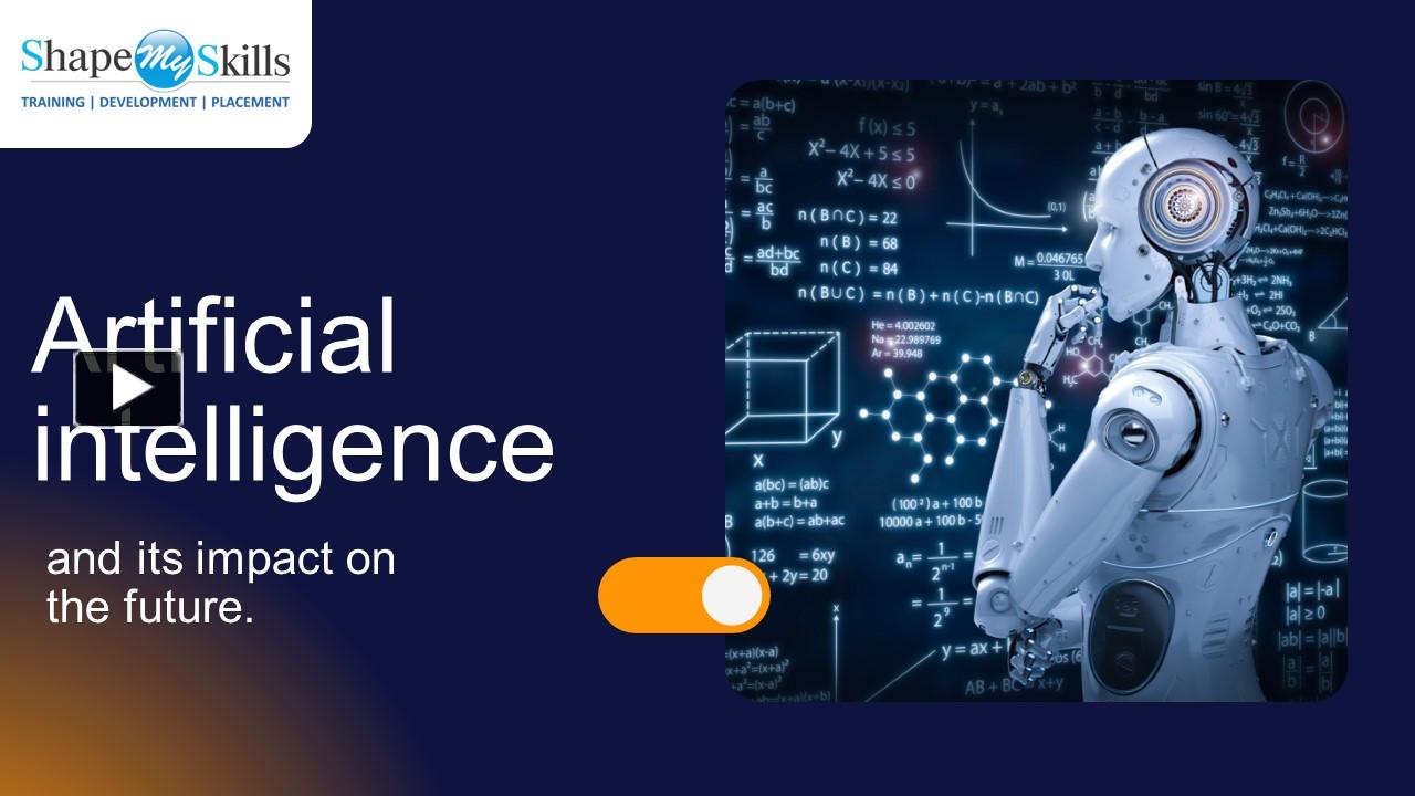 PPT – Artificial Intelligence and impact on future PowerPoint ...