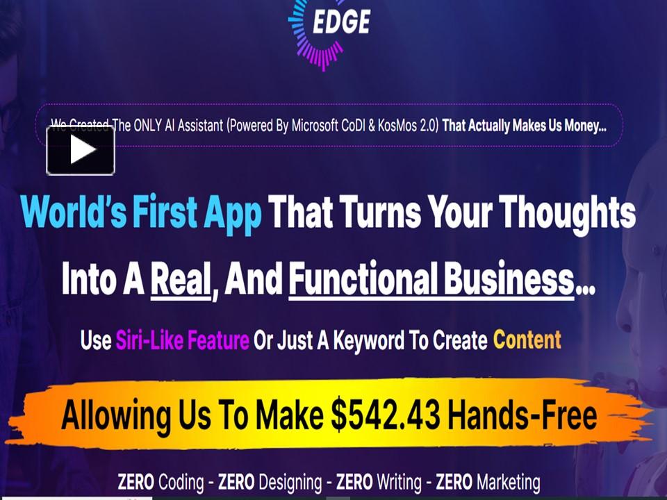 PPT – EDGE PowerPoint presentation | free to download - id: 978b51-N2QwN
