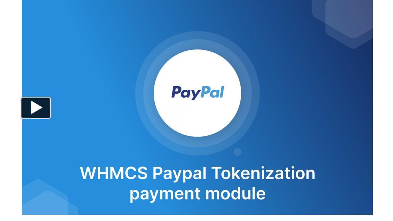 PayPal Tokenization Payment Gateway presentation | free to download