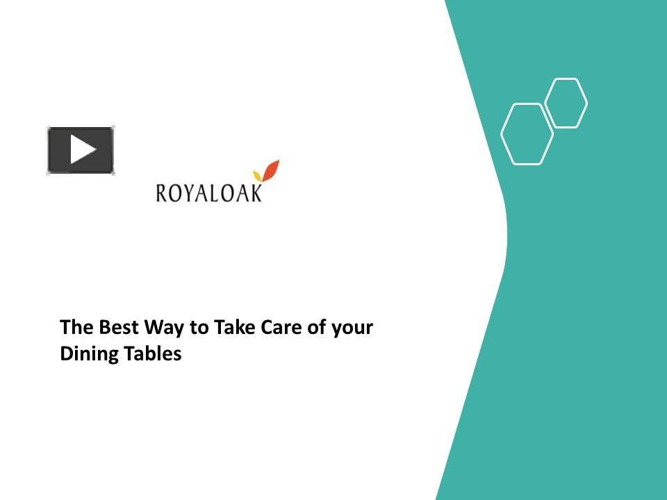 PPT – The Best Way to Take Care of your Dining Tables PowerPoint ...