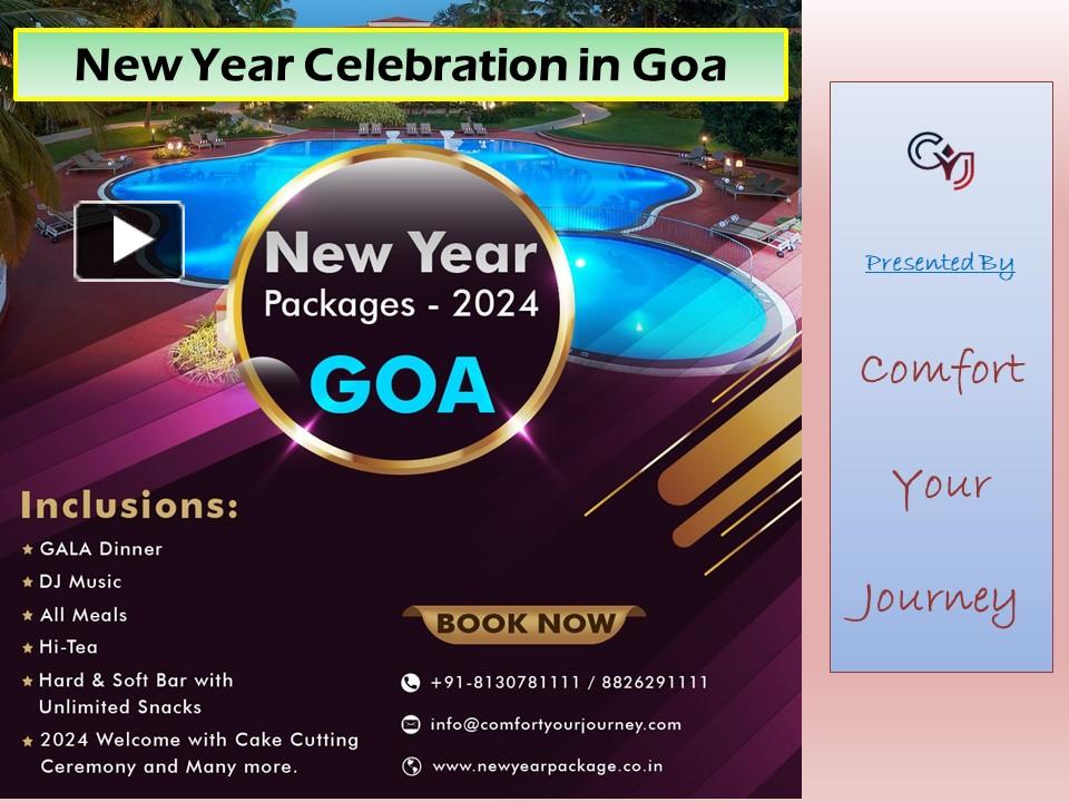 PPT – Goa New Year Packages 2024 PowerPoint presentation | free to ...