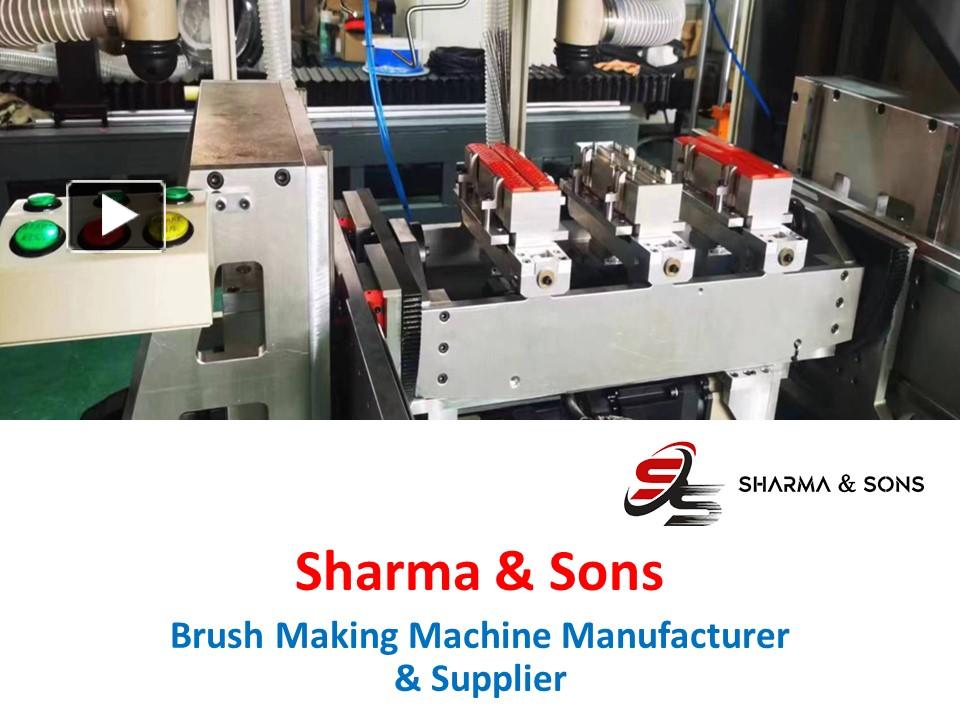 PPT – Brush Making Machine Manufacturer & Supplier - Sharma & Sons ...
