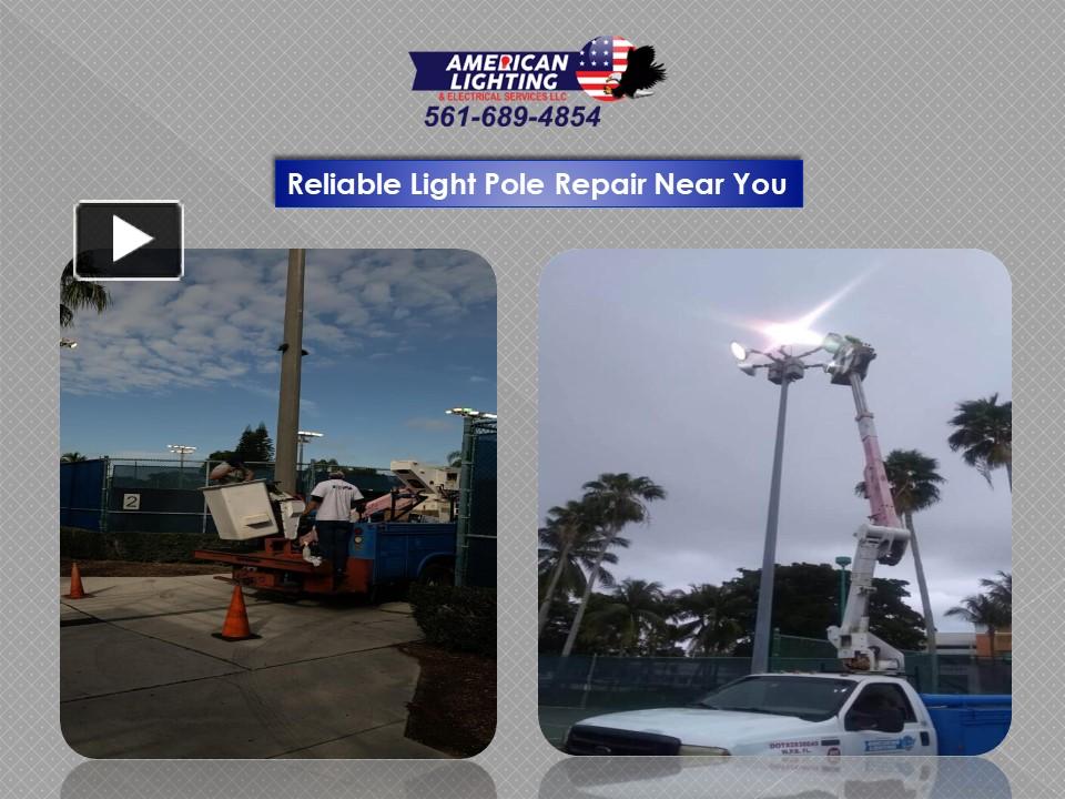 PPT – Reliable Light Pole Repair Near You PowerPoint presentation ...