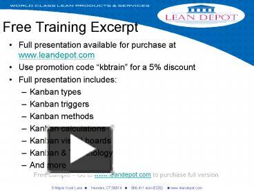 PPT – Free Training Excerpt PowerPoint presentation | free to view - id ...