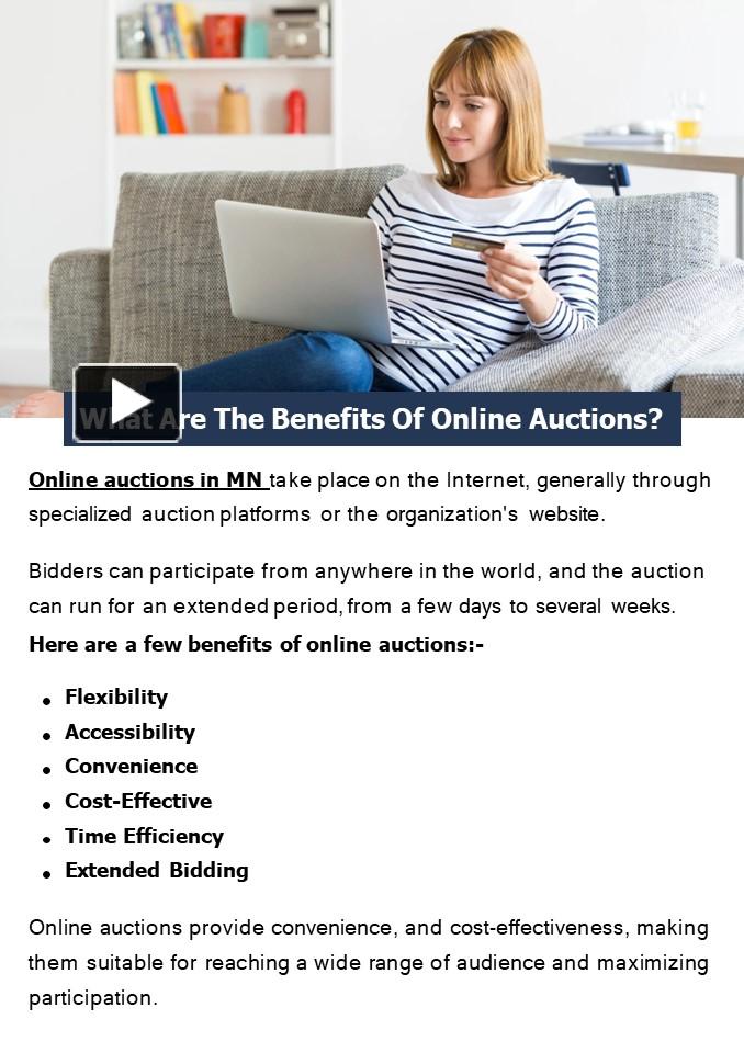 What Are The Benefits Of Online Auctions? (1) presentation | free to ...