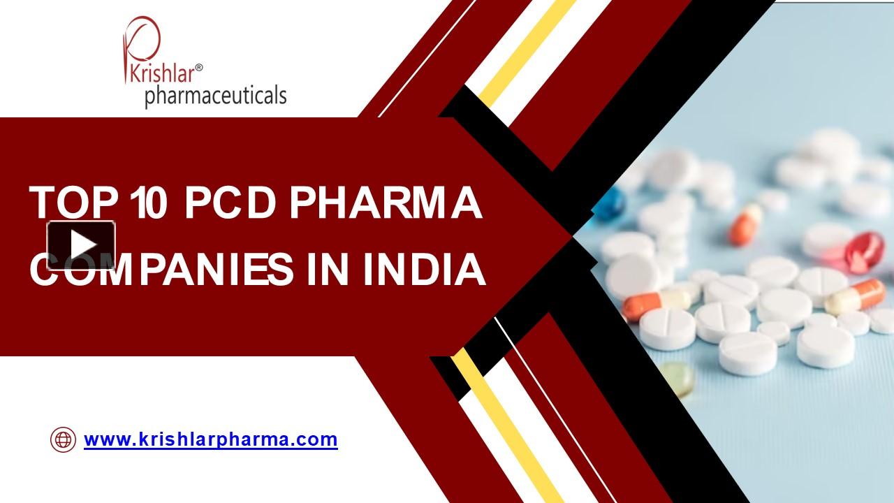 PPT – Top 10 PCD Pharma Companies in India PowerPoint presentation ...