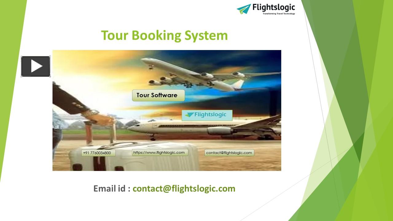 PPT – Tour Booking System PowerPoint presentation | free to download ...