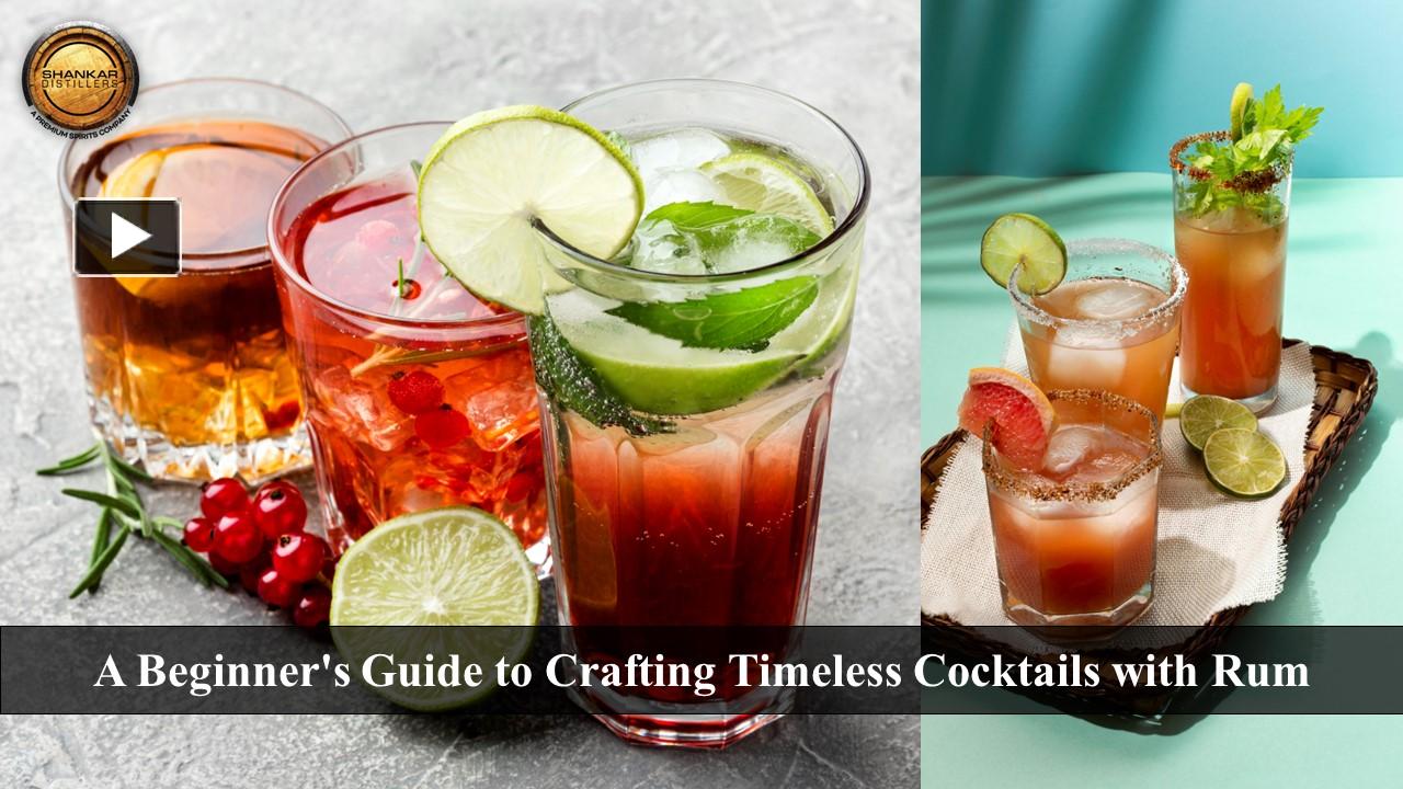 Sip and Savor: Exploring Rum's Rich History and Timeless Mixology ...