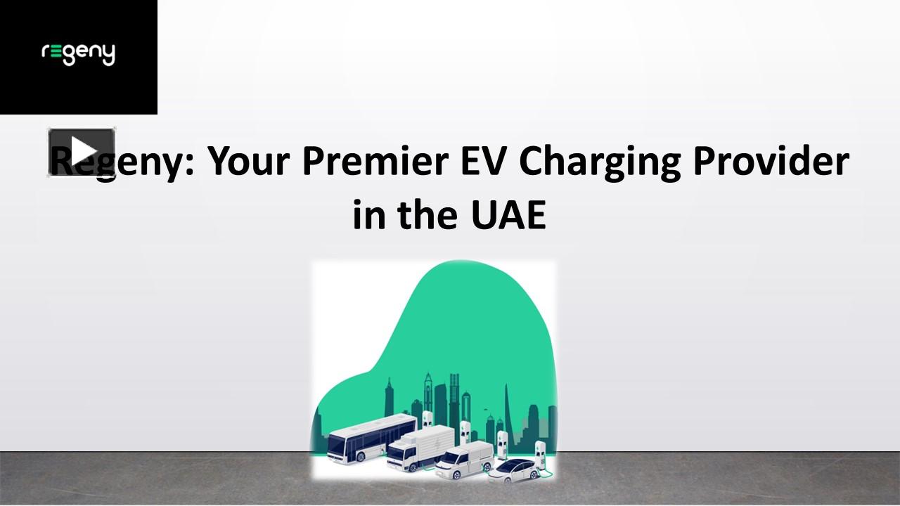 EV Charging Provider - Regeny presentation | free to download