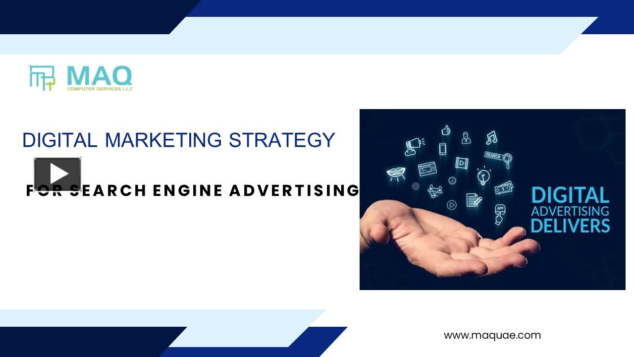 PPT – Digital Marketing Strategy For Search Engine Advertising ...