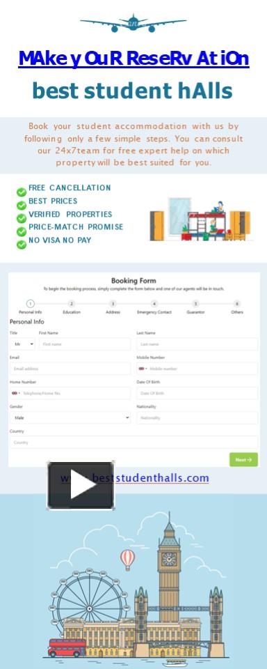 PPT – Book your Student Accommodation with Best Student Halls ...