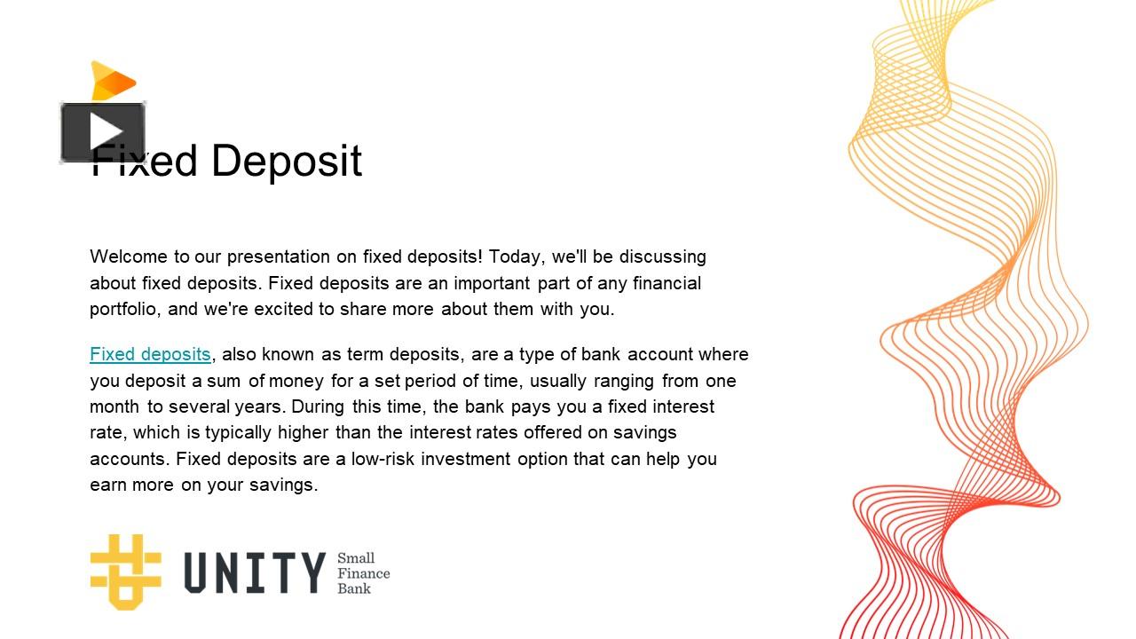 PPT – Fixed Deposit PowerPoint presentation | free to view - id: 979c9d ...