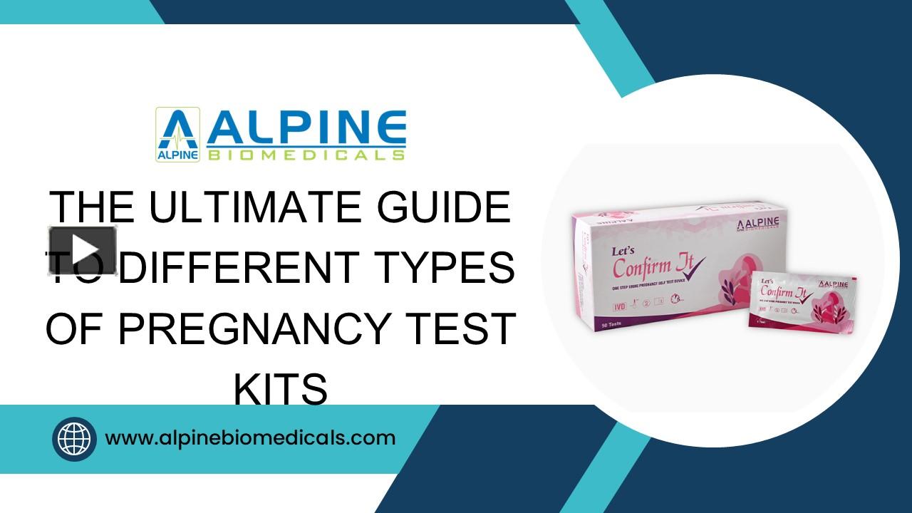 The Ultimate Guide To Different Types of Pregnancy Test Kits ...