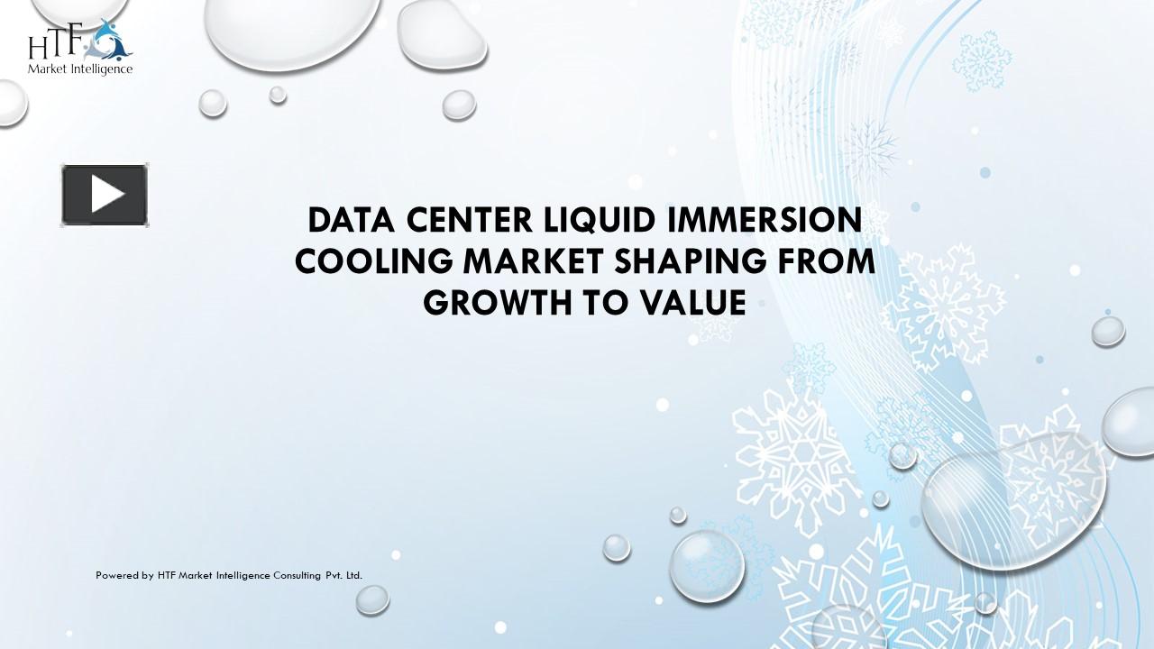 Data Center Liquid Immersion Cooling market presentation | free to download