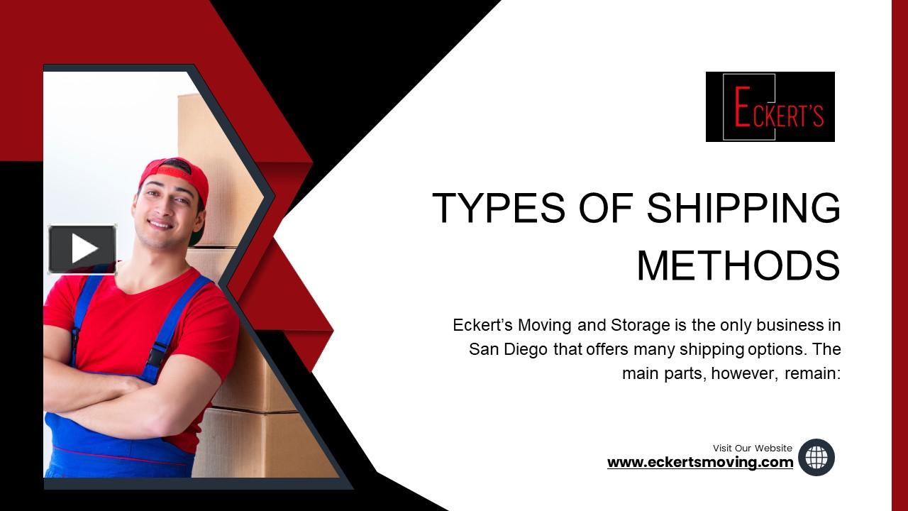 PPT – TYPES OF SHIPPING METHODS PowerPoint presentation | free to ...