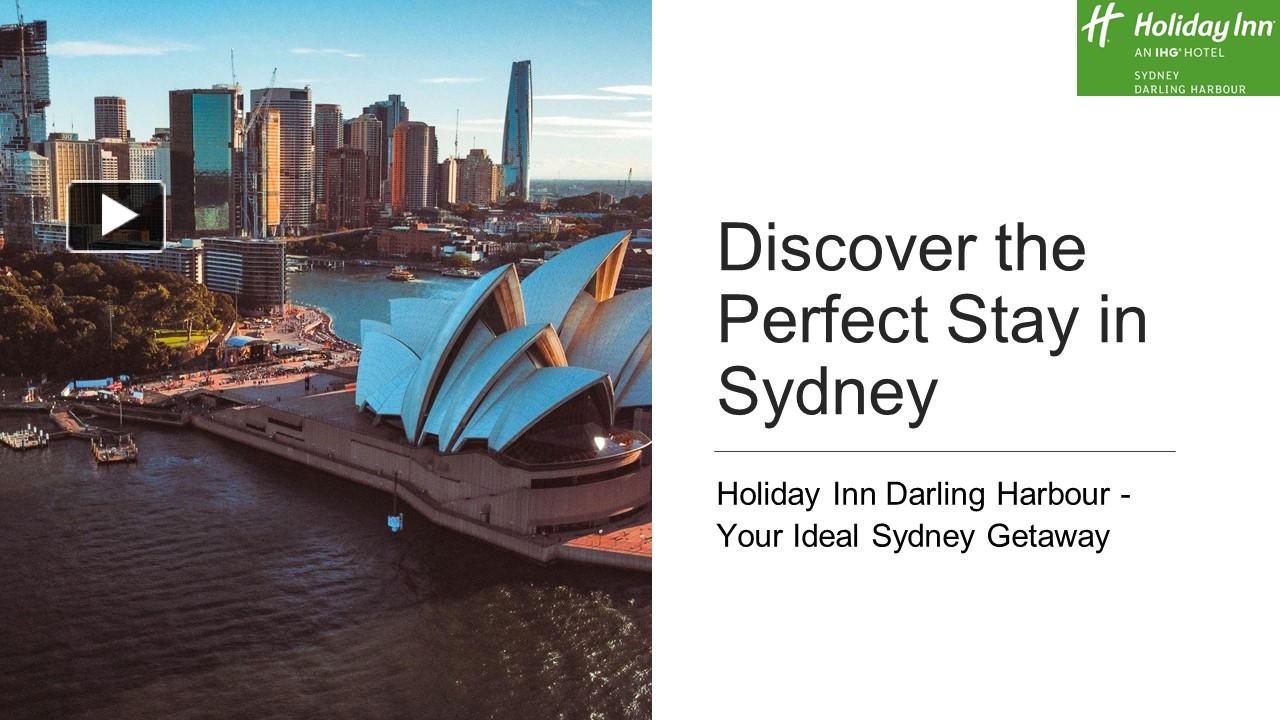 PPT – Discover the Perfect Stay in Sydney PowerPoint presentation ...