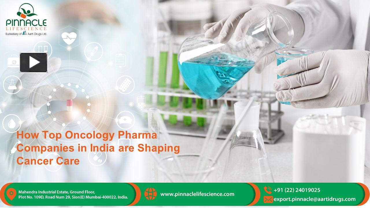 PPT – How Top Oncology Pharma Companies in India are Shaping Cancer ...